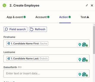 How to create an employee in BambooHR? | Parseur®