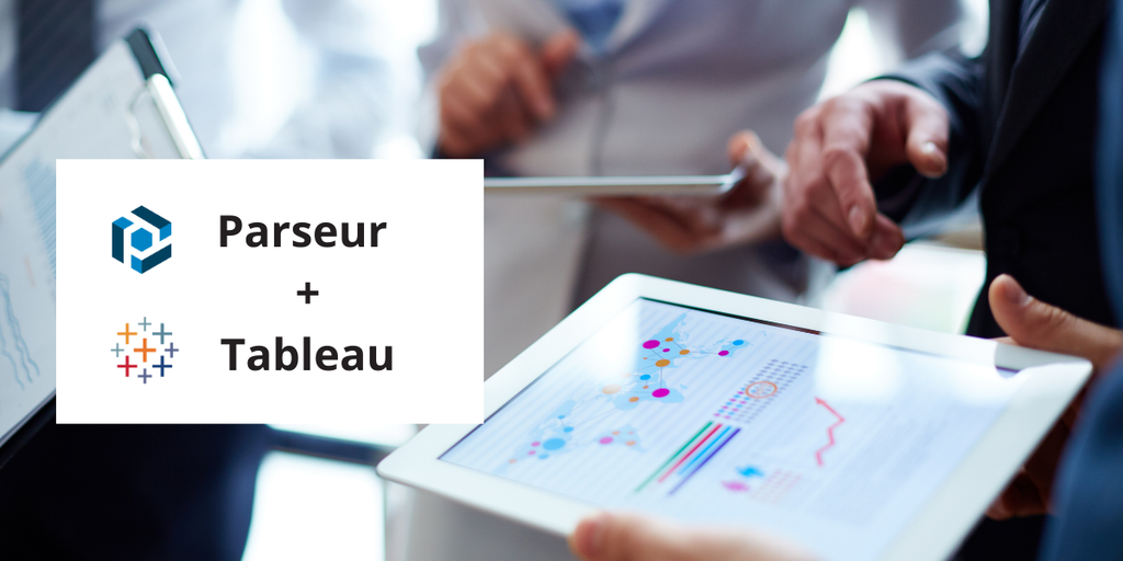 Stuur geëxtraheerde gegevens uit documenten naar Tableau | Parseur®