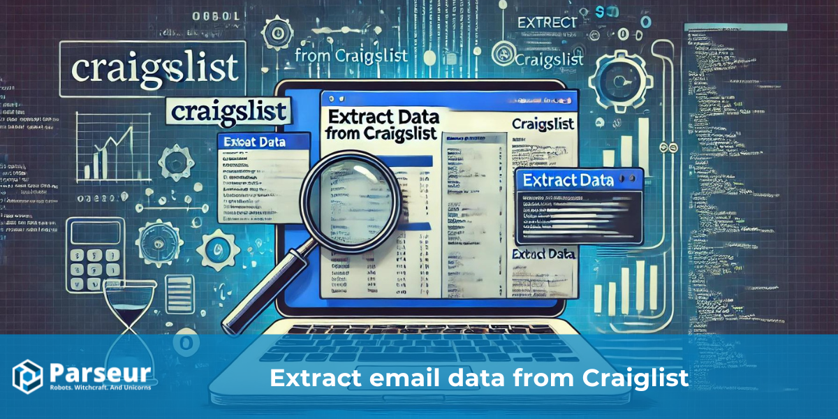 How to extract email data from Craigslist? | Parseur®