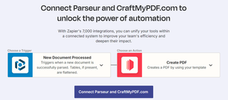 Create a PDF from a template in CraftMyPDF | Parseur®