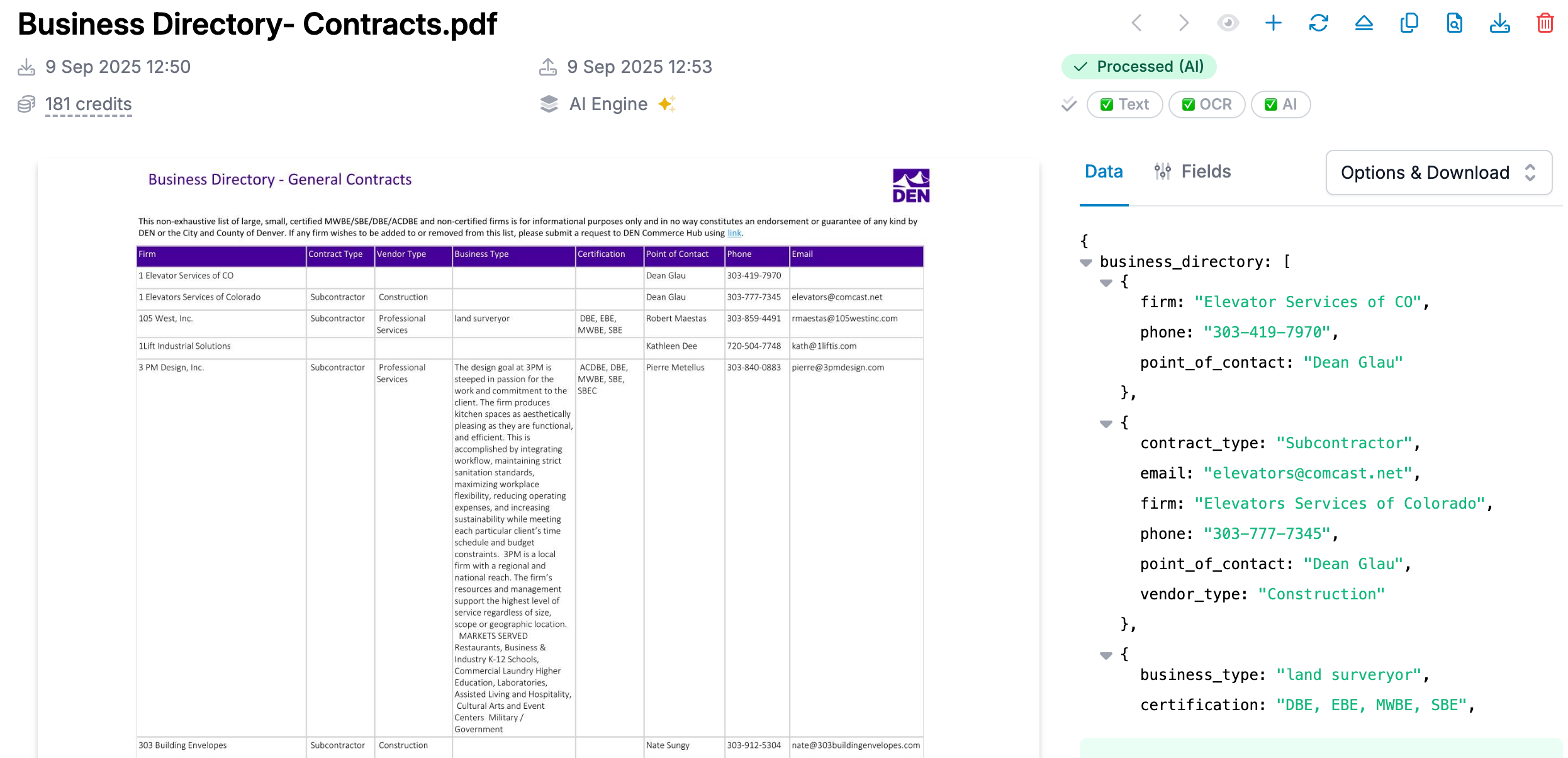 Hoe je contactgegevens uit Yellow Pages-gidsen haalt met Parseur | Parseur®