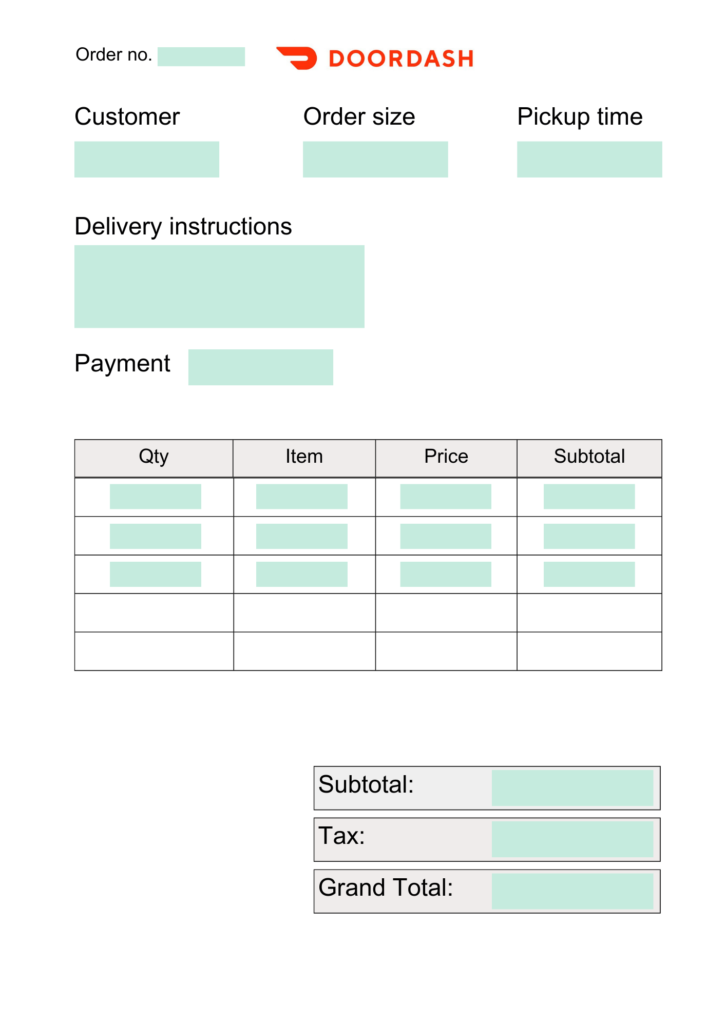 Seamlessly Integrate DoorDash to your POS | Parseur®