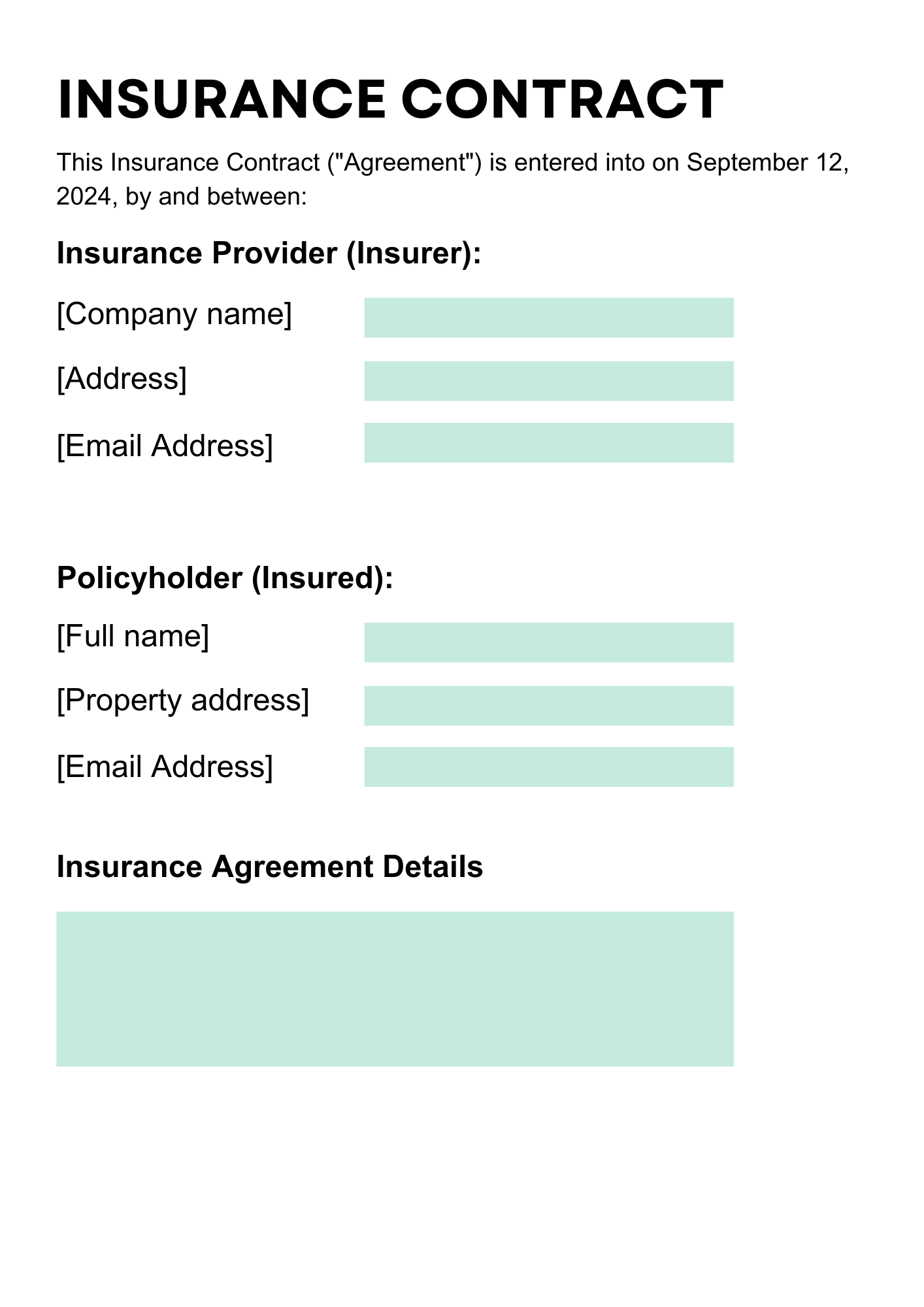 Extract Data from Insurance Contracts with AI | Parseur®