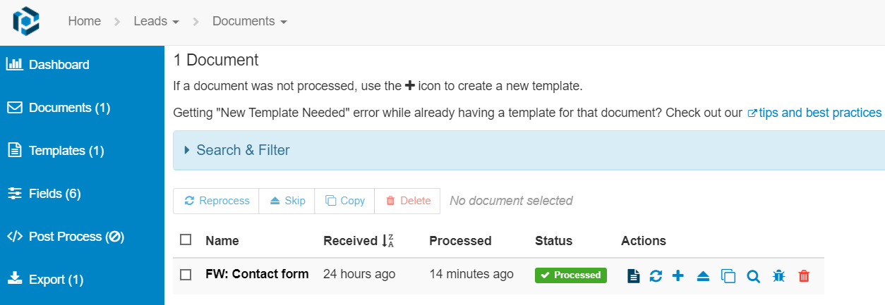 Export Emails to Excel | Parseur®