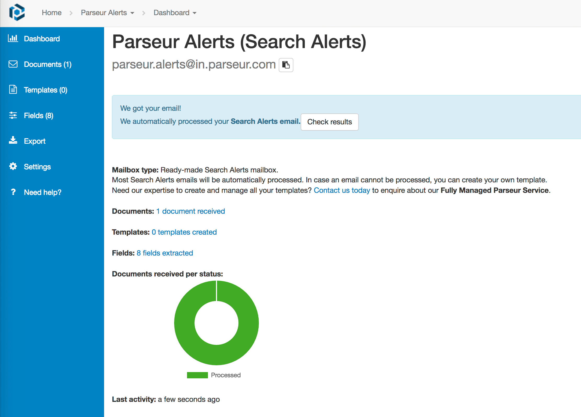 Export Google Alerts to a Spreadsheet in 5 Easy Steps | Parseur®