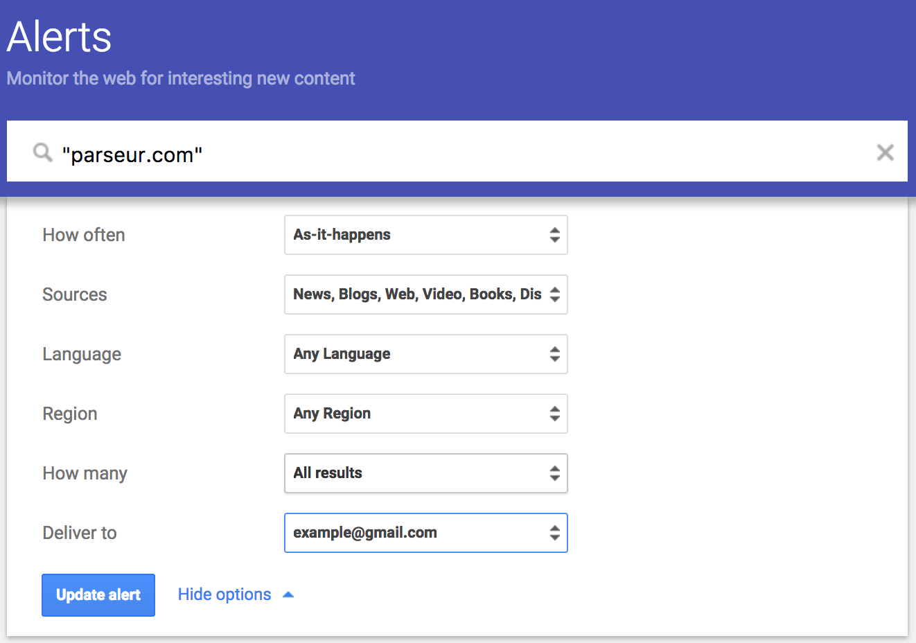 Export Google Alerts to a Spreadsheet in 5 Easy Steps | Parseur®
