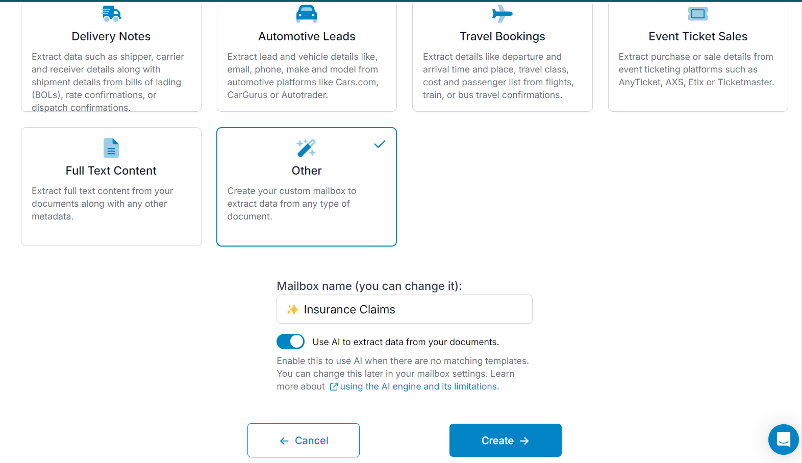 Extract insurance data with AI | Parseur®