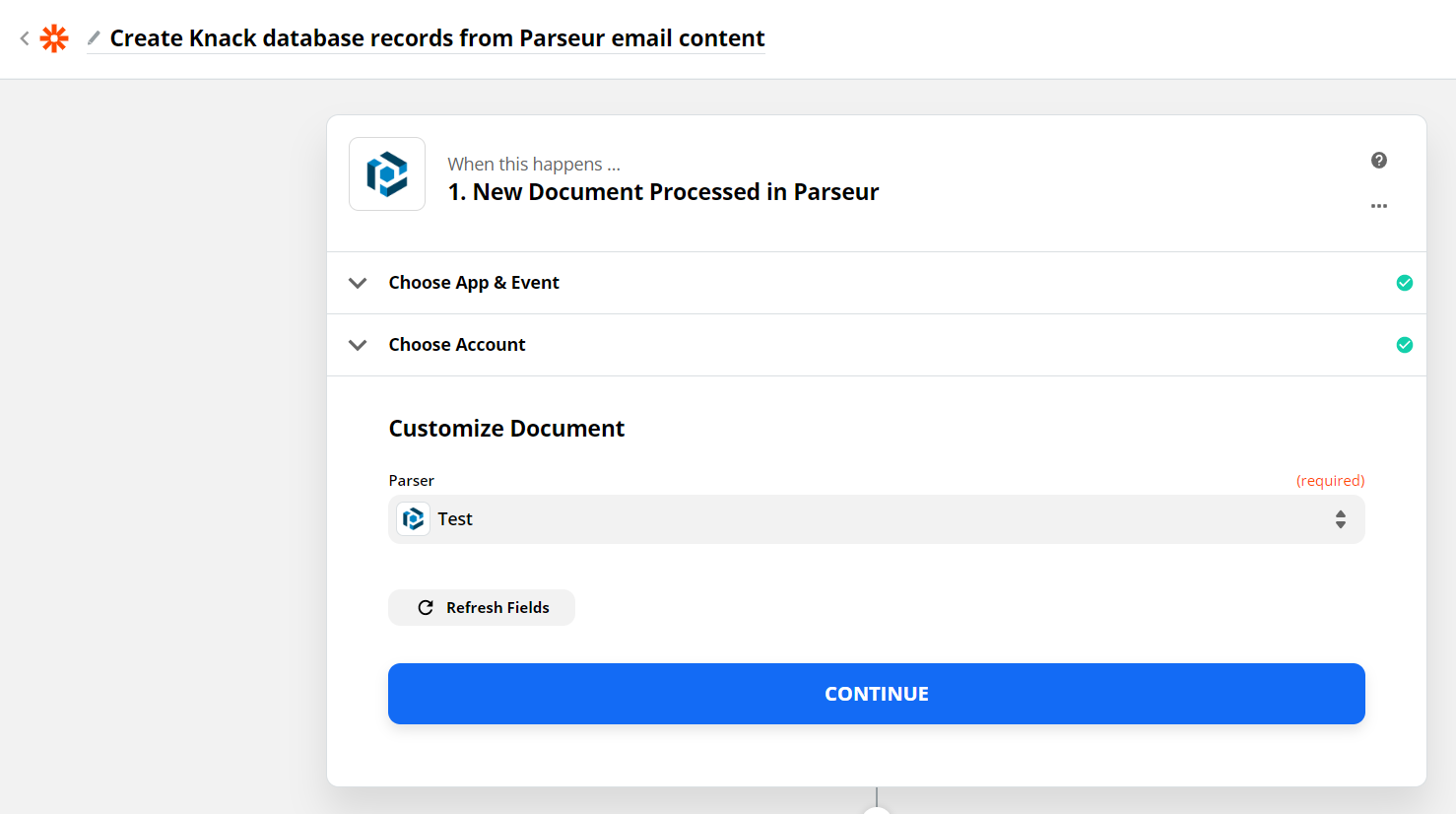 Comment parser les données de document vers Knack automatiquement ? | Parseur®