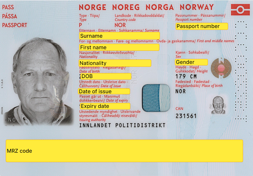 Extracting data from ID documents using OCR | Parseur®