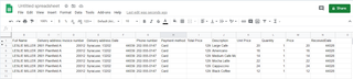Exporteer e-mails naar Google Sheets | Parseur®