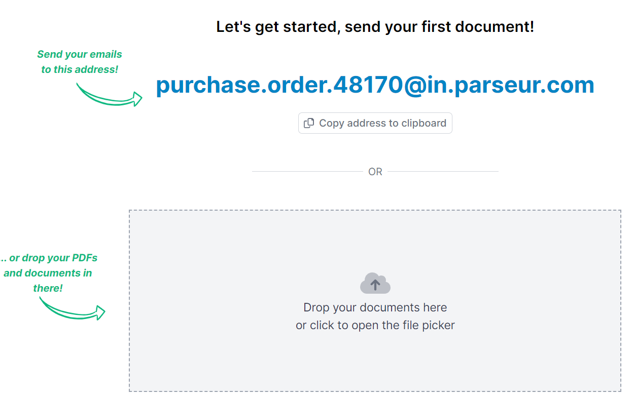 Extract data from purchase orders? | Parseur®