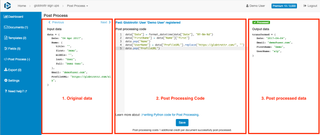 Nieuwe geavanceerde post-processing met Python-code | Parseur®