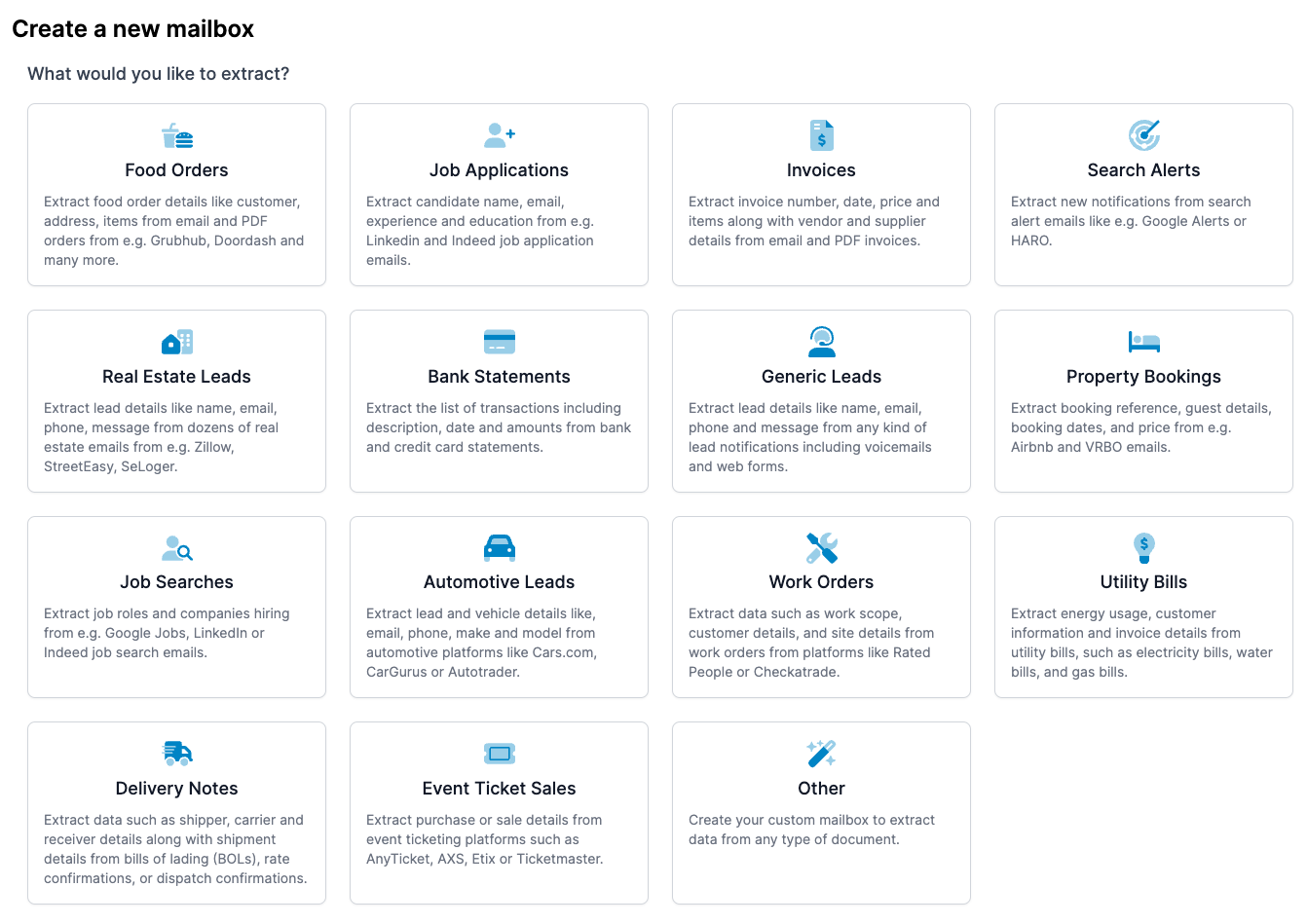 Security audit, more predefined mailboxes, AI | Parseur®