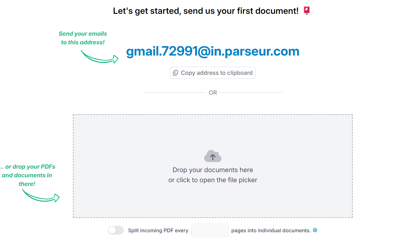 Extract Specific Data from Your Gmail | Parseur®