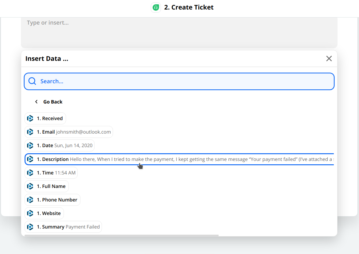Create new Freshdesk tickets from emails | Parseur®
