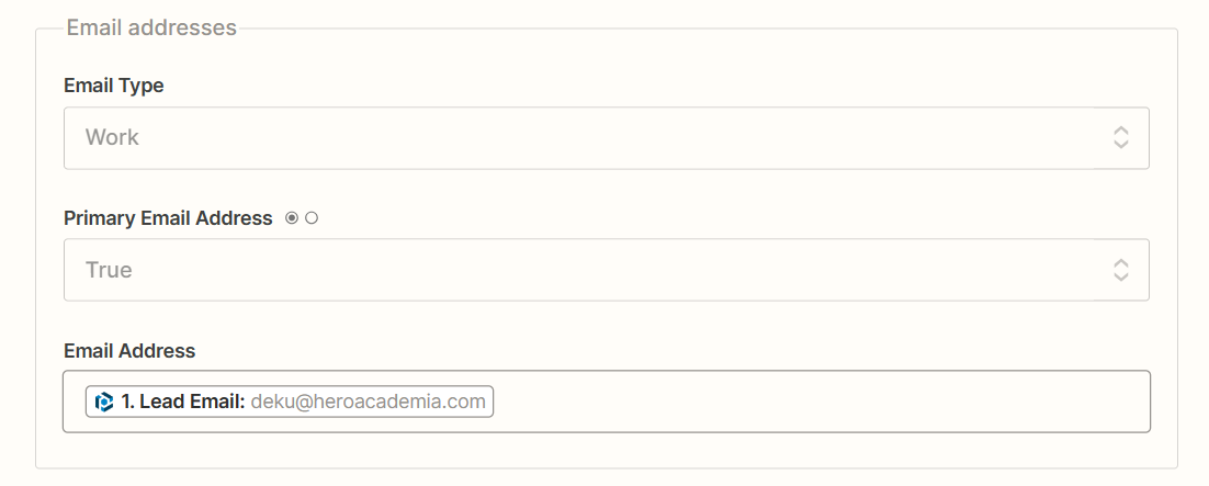 Automatically create contacts in Wealthbox CRM from email data | Parseur®