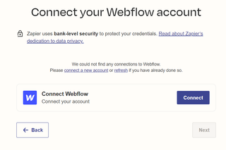 Create a document from a form submission in Webflow | Parseur®