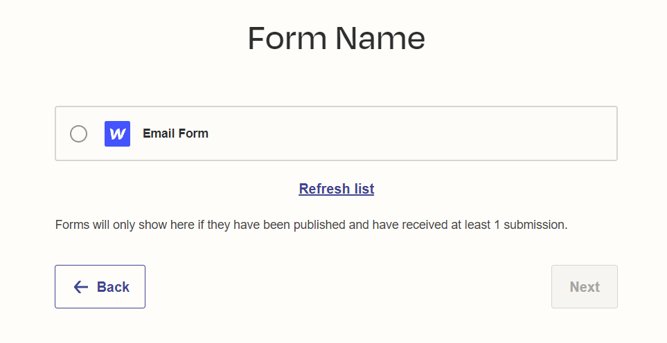 Create a document from a form submission in Webflow | Parseur®