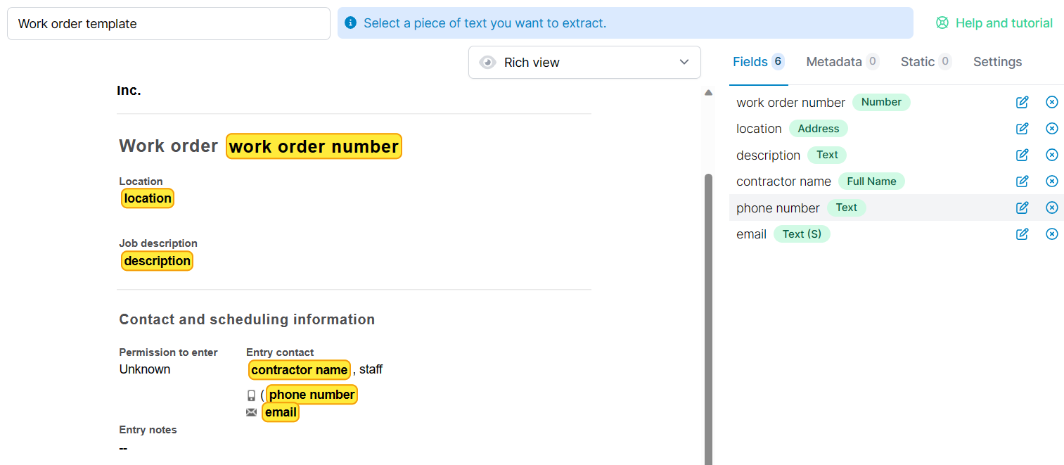 How to automate work orders? | Parseur®