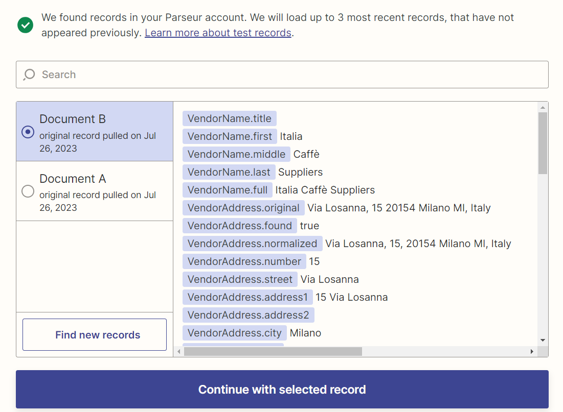 Create expenses automatically in Xero | Parseur®