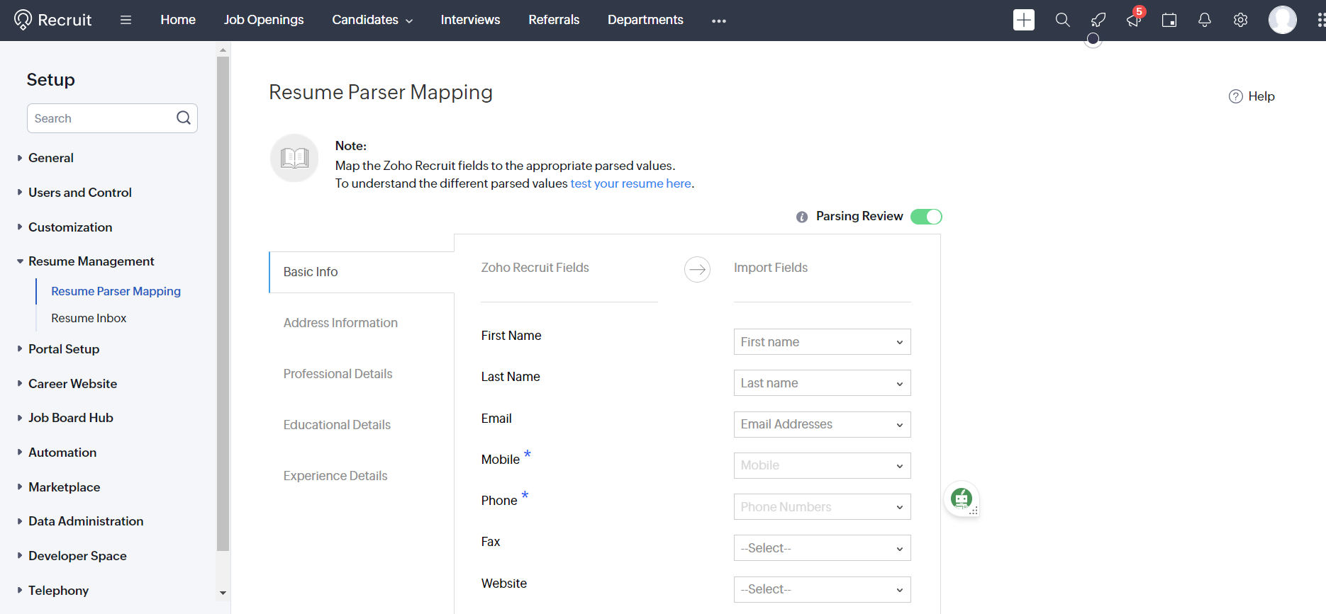 2025年五大最佳ATS系统 | Parseur®